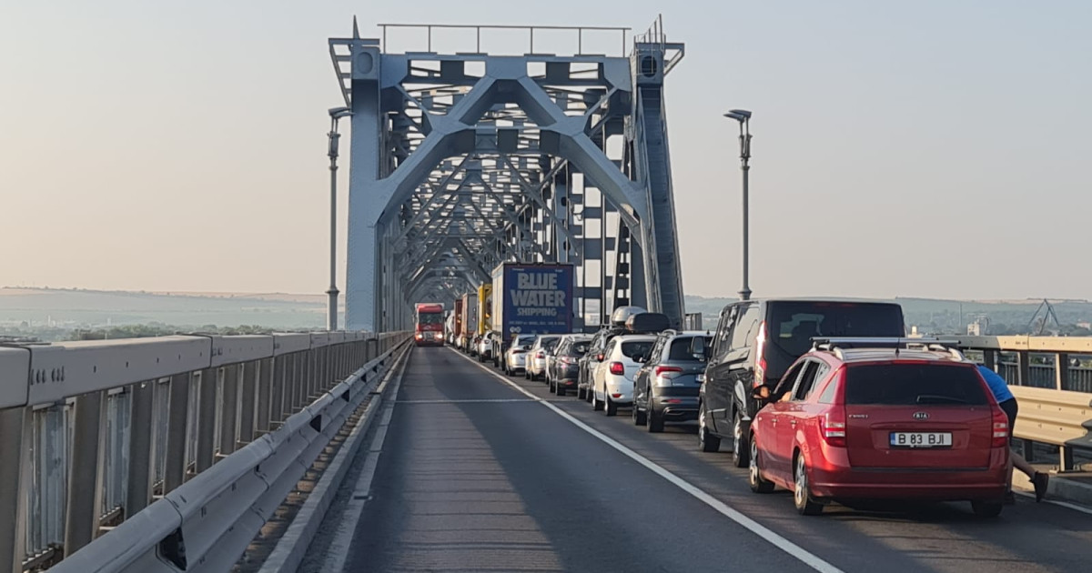 Află care sunt timpii de așteptare pe Podul Prieteniei Giurgiu-Ruse ...